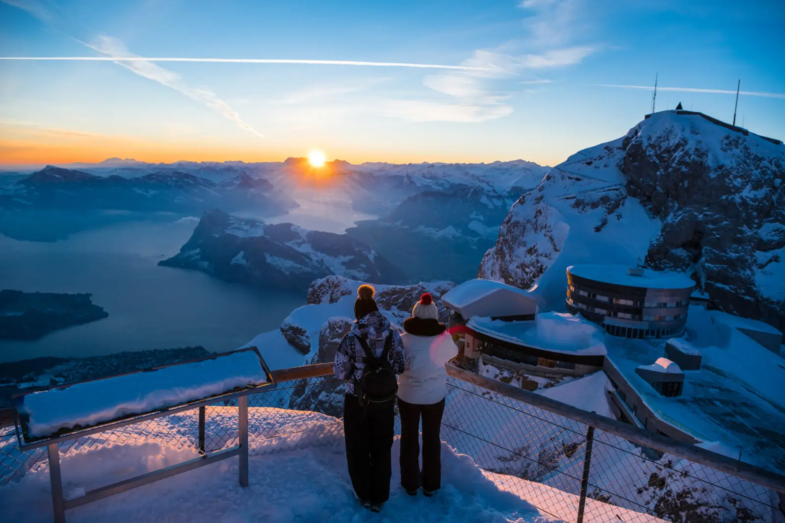 Pilatus im Winter - clickNEWS